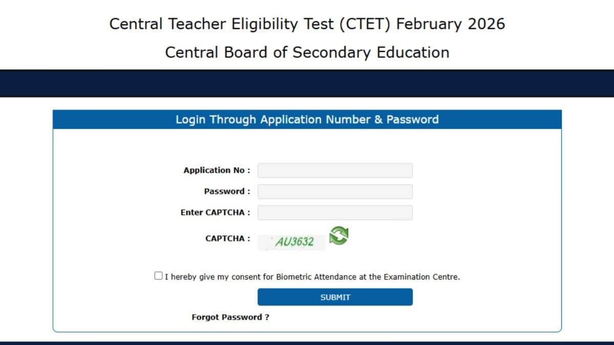 CTET 2026 Admit Card Released At ctet.nic.in: Direct Link To Download ...