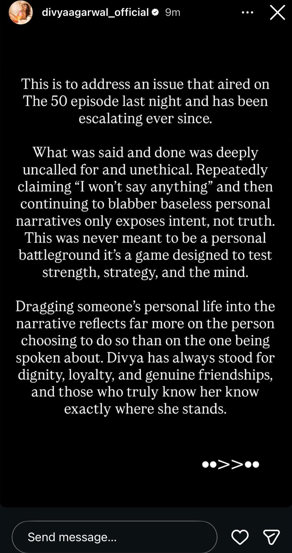 Divya Agarwal’s Team Issues Statement After Bhavya Singh’s Claim About ...