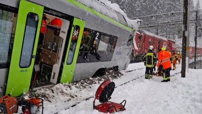 Avalanche Hits Train In Southern Switzerland, Five Injured | World News ...