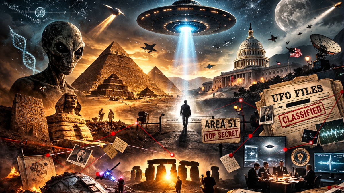 Reptilian Rulers, UFOs And Ancient Civilisations: The Wild World Of ...