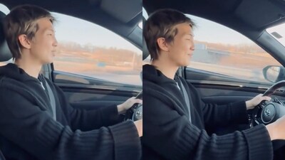 BTS Leader RM Shares First Video Of Him Driving, But His Mom Thinks It ...