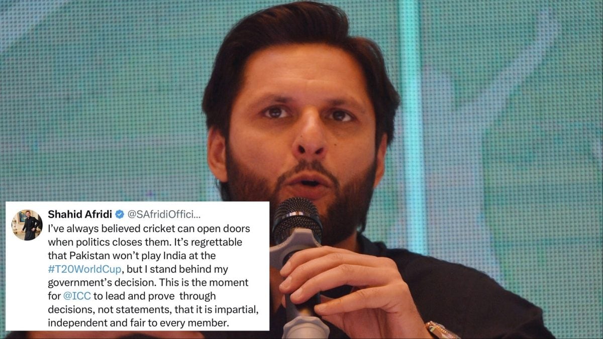 'Regrettable That Pakistan Won't Play India But...': Shahid Afridi ...
