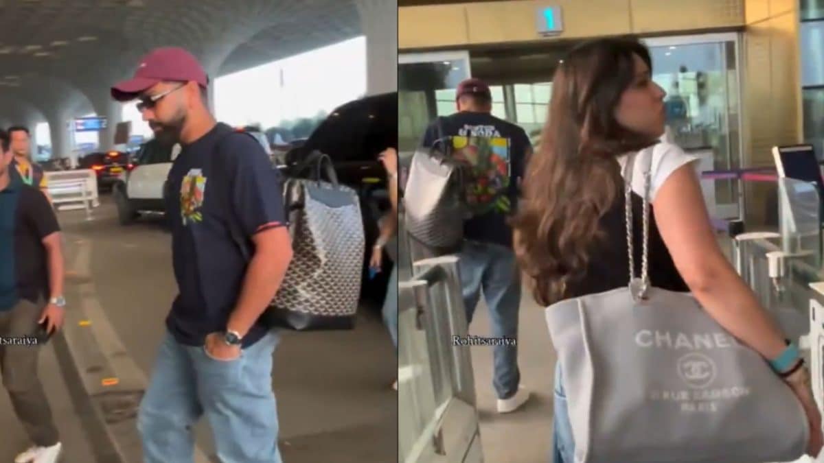 Rohit Sharma's Airport Sighting Ahead Of India Vs Pakistan Sets Colombo ...