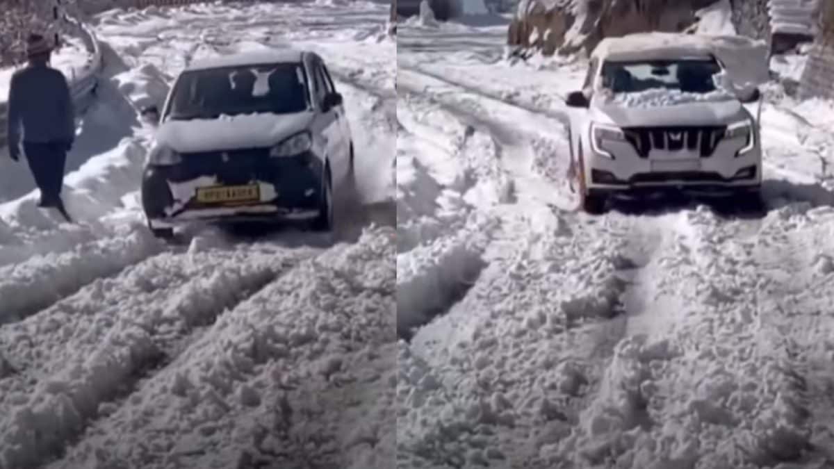Shimla’s ‘Lord Alto’ Overtakes ‘Struggling’ Mahindra XUV700 On Slippery ...