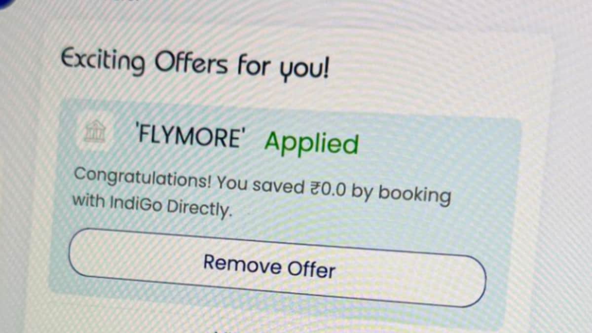 Delhi Man ‘Saves Rs 0’ With IndiGo Promo Code, Internet Jokes: ‘Kya ...