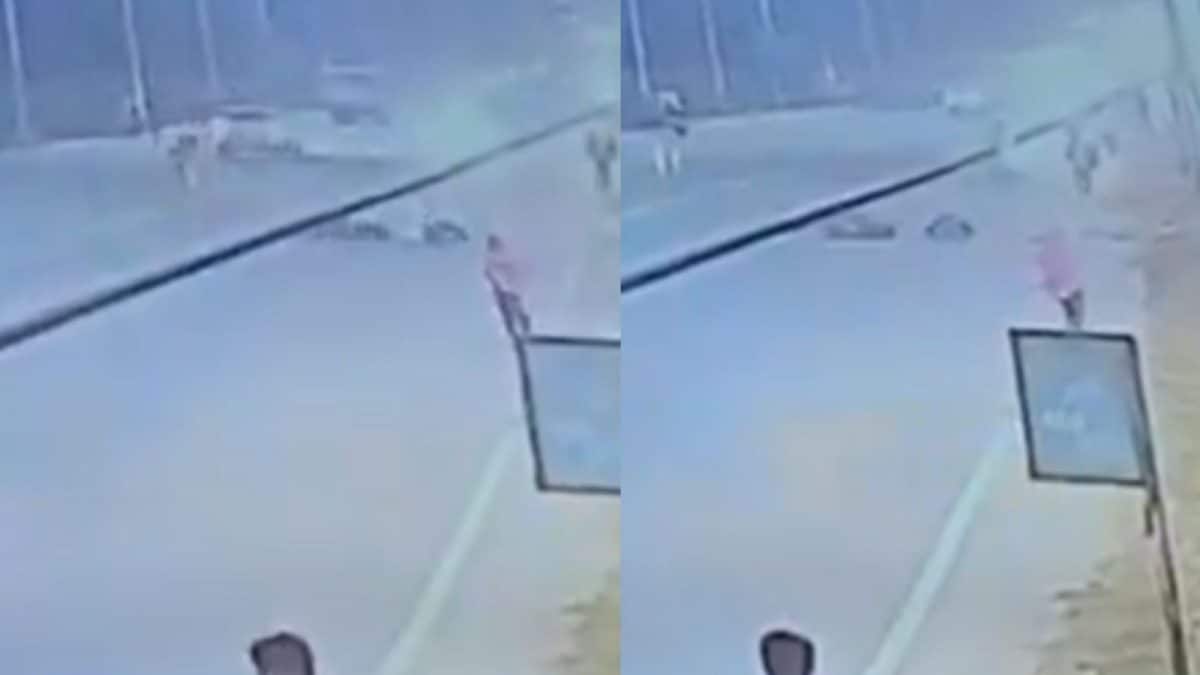 Noida Man Dragged, Kicked & Pinned Down By Bull In Broad Daylight ...
