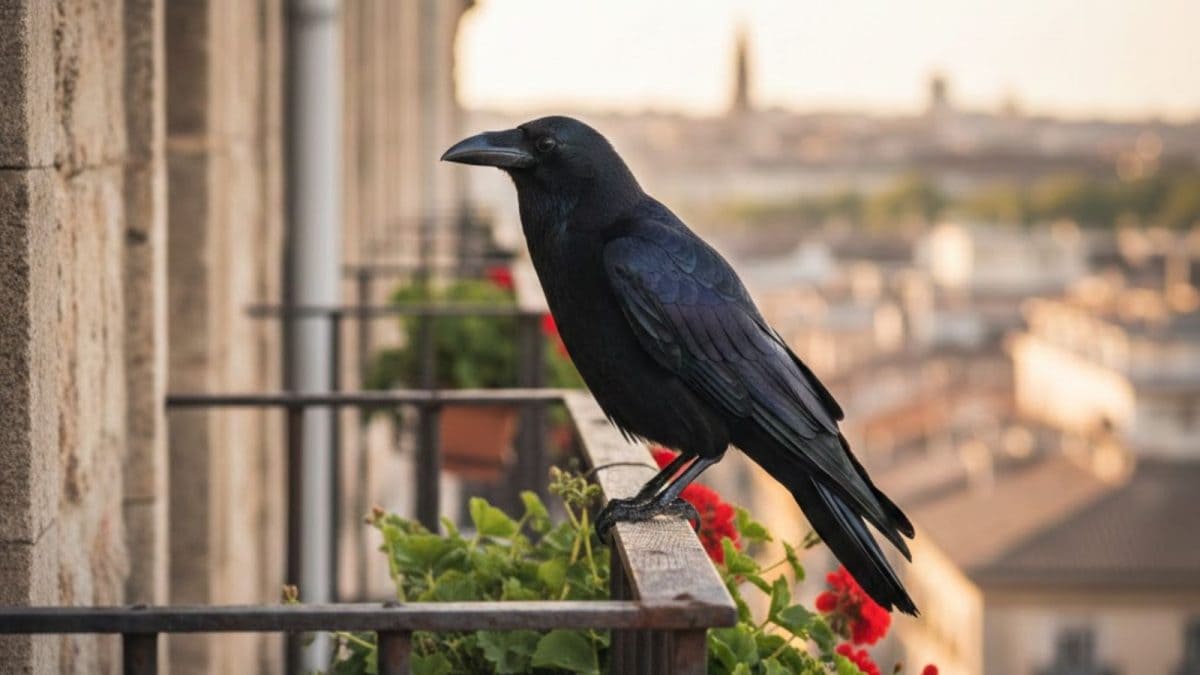 Why Does A Crow Sit And Caw On Your Balcony? Here's What Beliefs Say