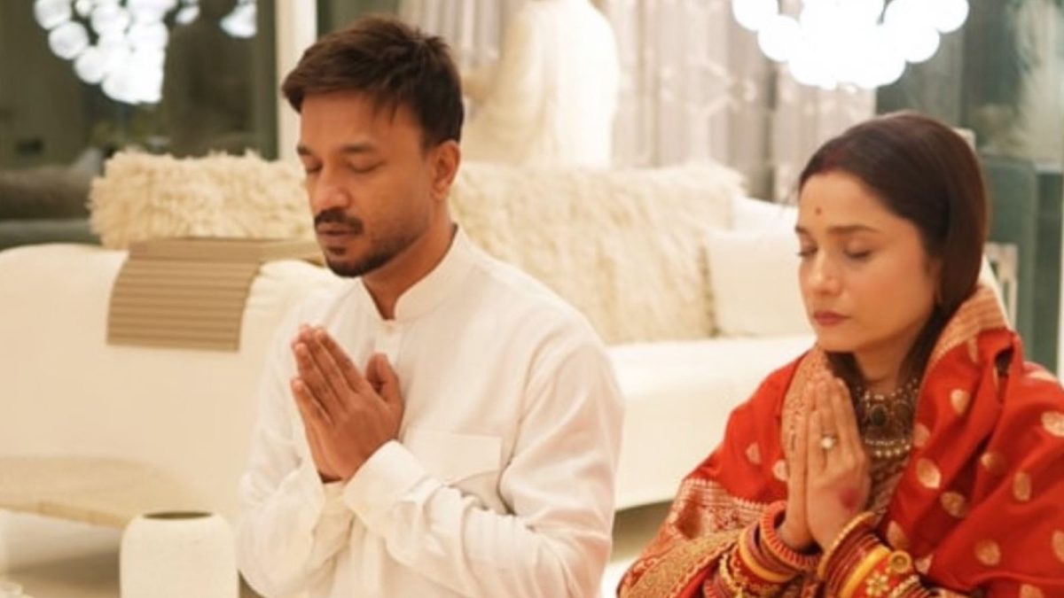 Ankita Lokhande, Vicky Jain Share Glimpse From Maha Shivratri Puja At ...