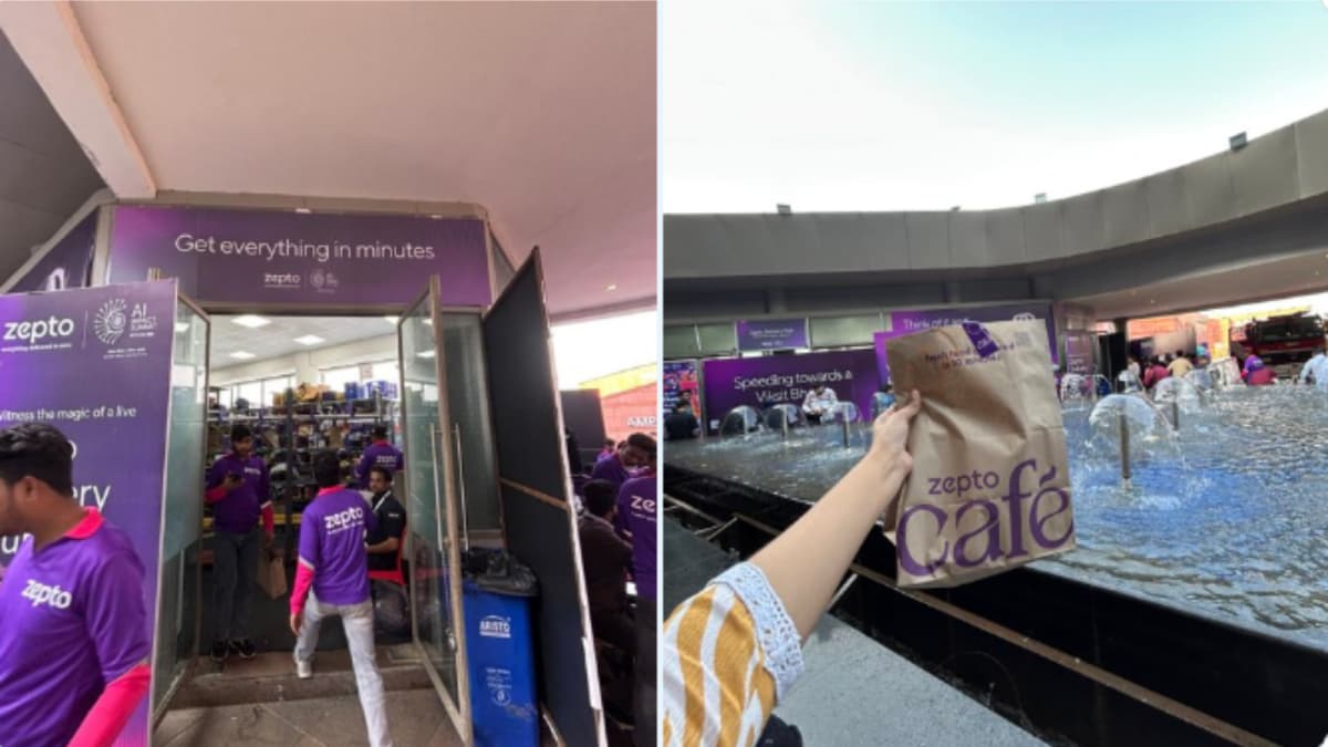 Zepto Delivers Food In 5 Minutes At India AI Summit, Woman Amazed ...