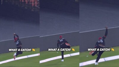 Dilon Heyliger Soars! Leaping Catch At The Ropes Sends Aiden Markram ...