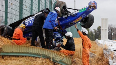 Suzuka Shocker: Williams F1 Reserve Driver Involved In Horror Accident ...