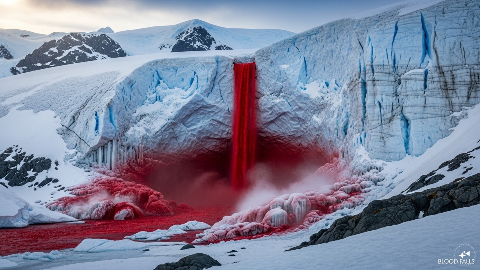 Antarctica’s ‘Blood Waterfall’ Mystery That Stunned Scientists For 100 ...