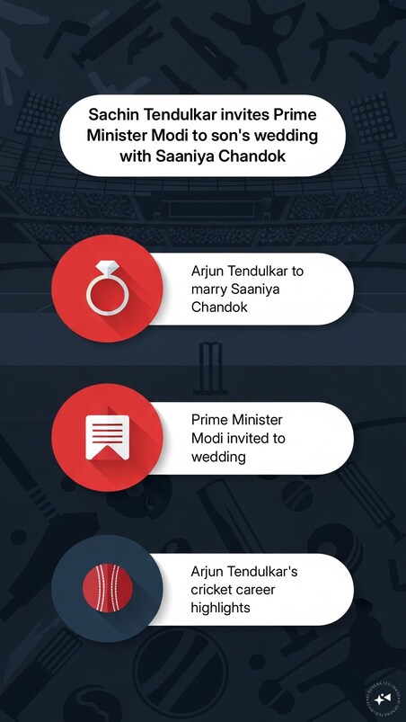 Sachin Tendulkar Invites Narendra Modi To Son Arjun's Wedding, Thanks ...