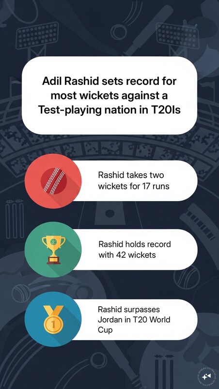 Adil Rashid Breaks Haris Rauf's World Record Of Taking Most Wickets In ...
