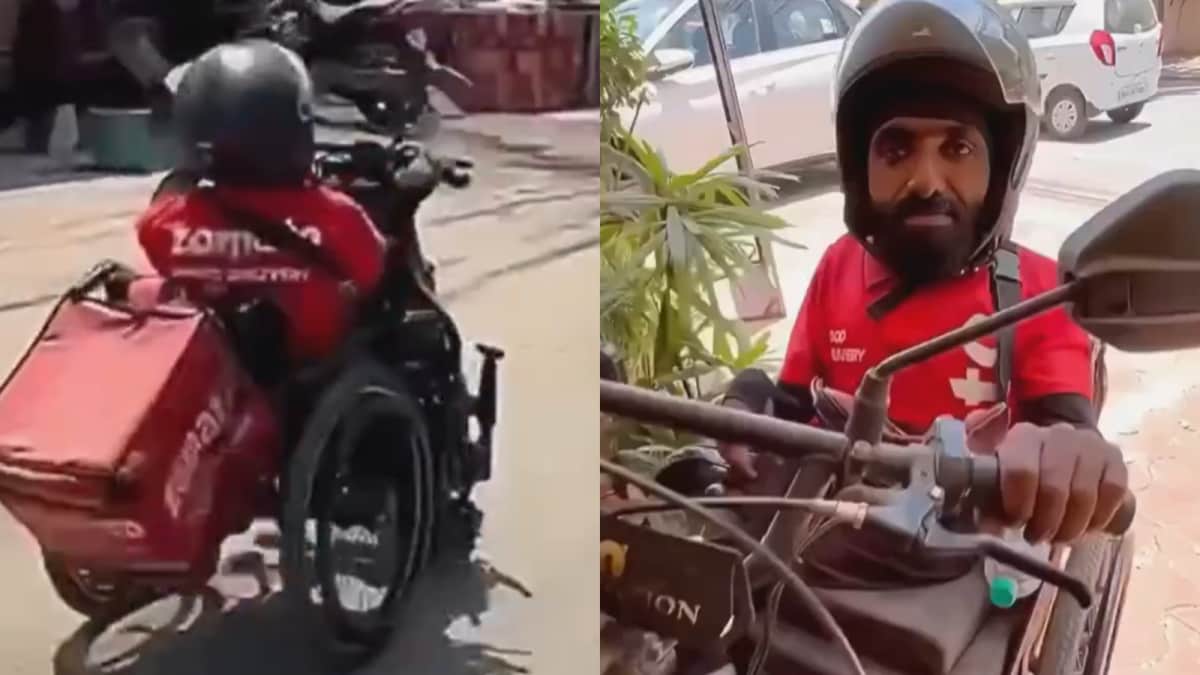 Zomato’s Differently Abled Delivery Partner Wants To Win Gold Medal For ...
