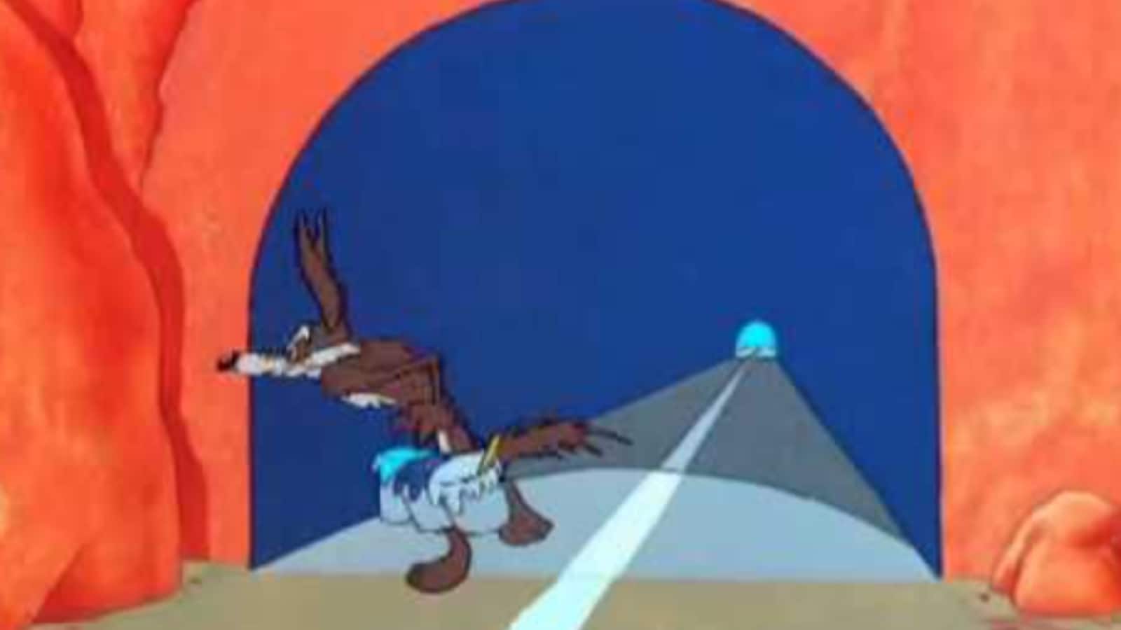 Years Later, This Painted ‘Road Runner Tunnel’ Is Still Tricking People