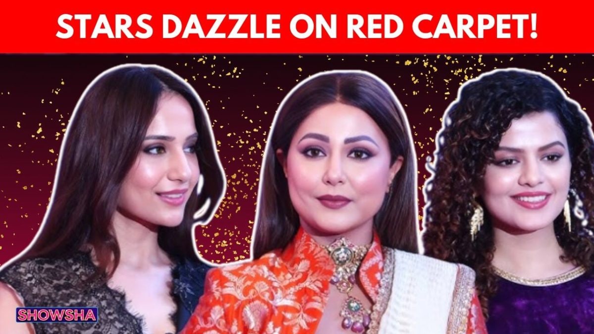 Hina Khan & MORE Shine On Red Carpet At An Awards Ceremony In Mumbai ...