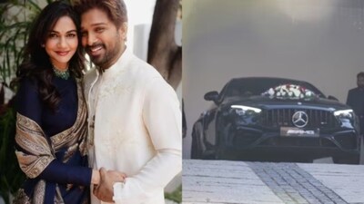Allu Arjun Surprises Wife Sneha With Rs 1.81 Crore Mercedes On 15th ...
