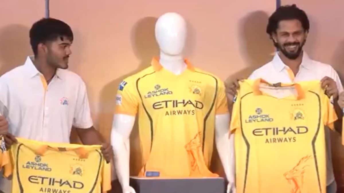 Chennai Super Kings Unveil Their New Yellow Jersey For IPL 2026 ...