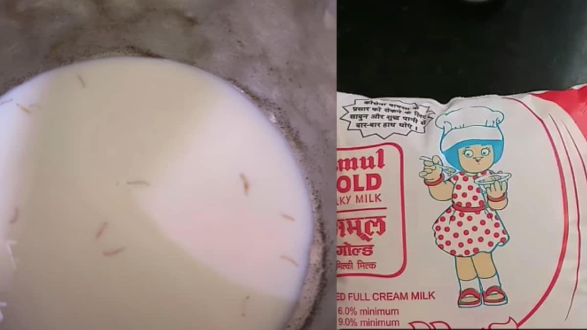 ‘Dudh Par Se Bharosa Uth Gaya’: Woman Claims Worms Found Inside Amul ...