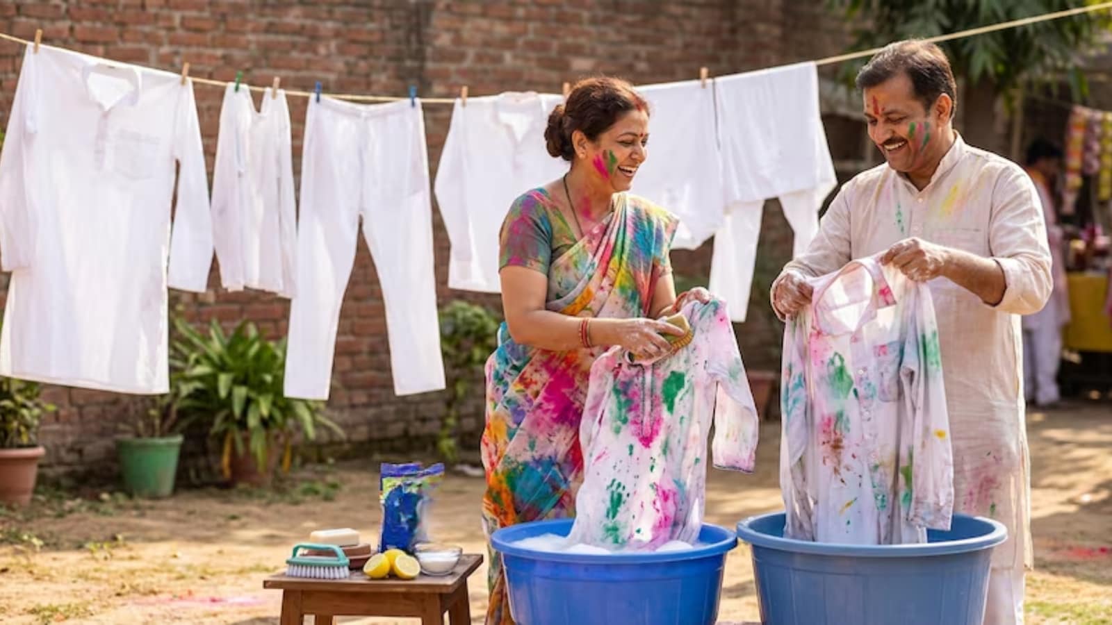 Clothes Stained After Holi? Follow These Simple Hacks To Remove Colours ...
