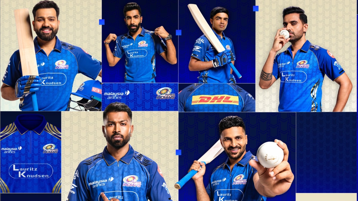 Mumbai Indians Unveil New Jersey For IPL 2026 Season: M With Blue And ...