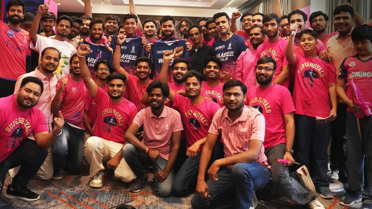 Rajasthan Royals Captain Riyan Parag Unveils New RR Jersey For IPL 2026 ...