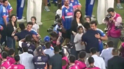 Rohit Sharma Hugs Gautam Gambhir After India Become 1st Team To Defend ...