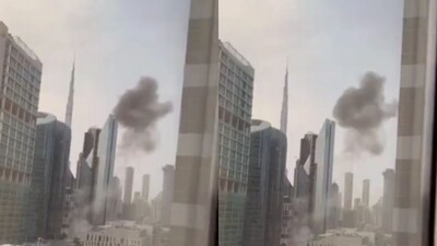 Dubai’s Sheikh Zayed Road Building Hit By Falling Debris After UAE ...