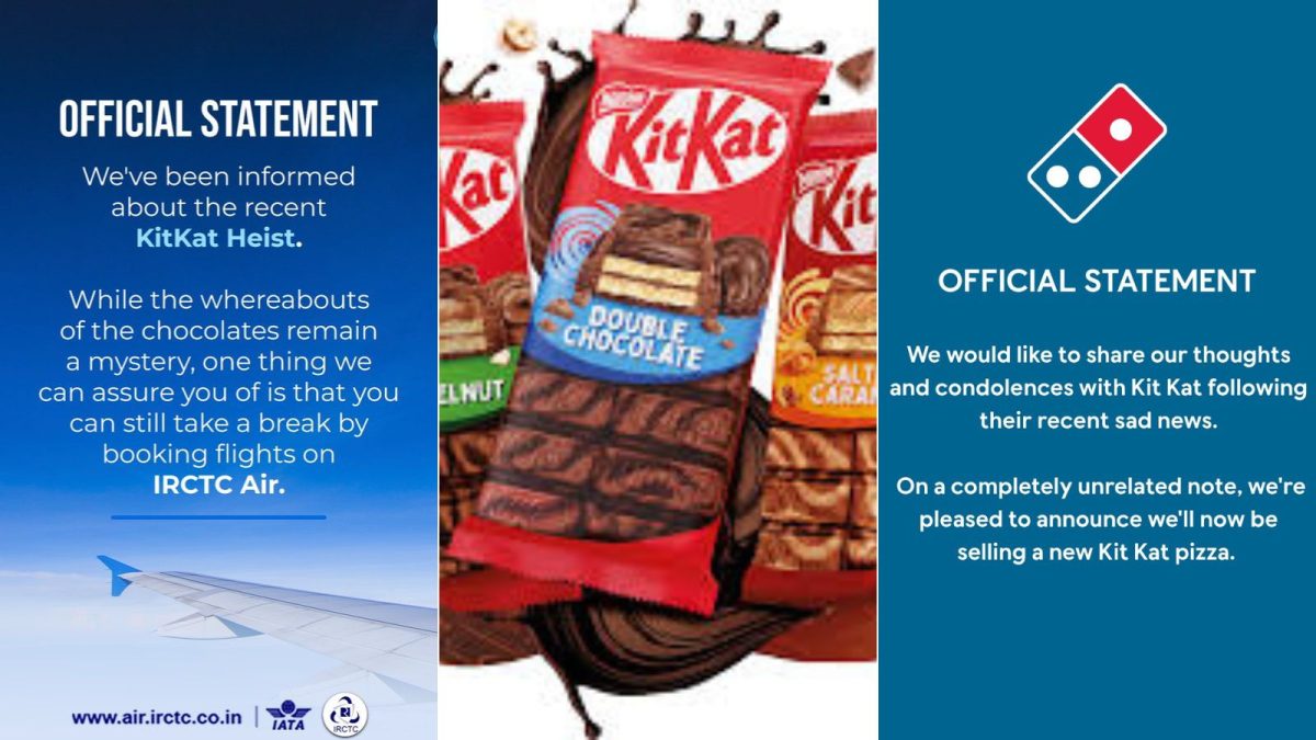 The 12-Tonne KitKat Heist: Kerala Tourism, UP Police, KFC, Domino's Are ...