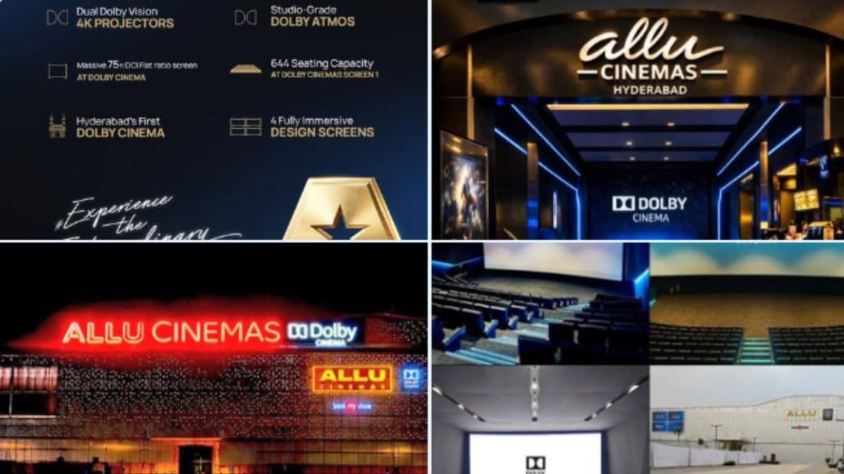 Allu Cinemas, India’s Biggest Dolby Cinema Screen, Set To Open With ...