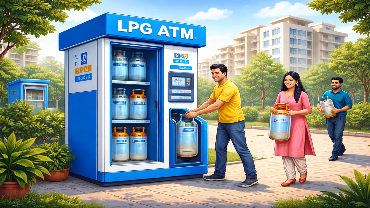 LPG Cylinder ‘Gas ATM’ In Gurugram: Know How It Works?
