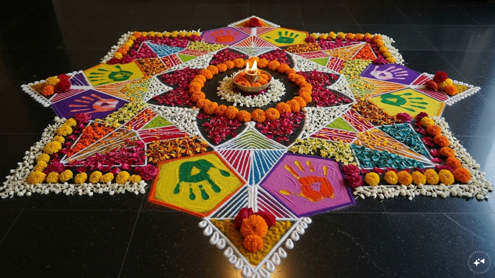 10 Colourful Rangoli Designs For Holi 2026