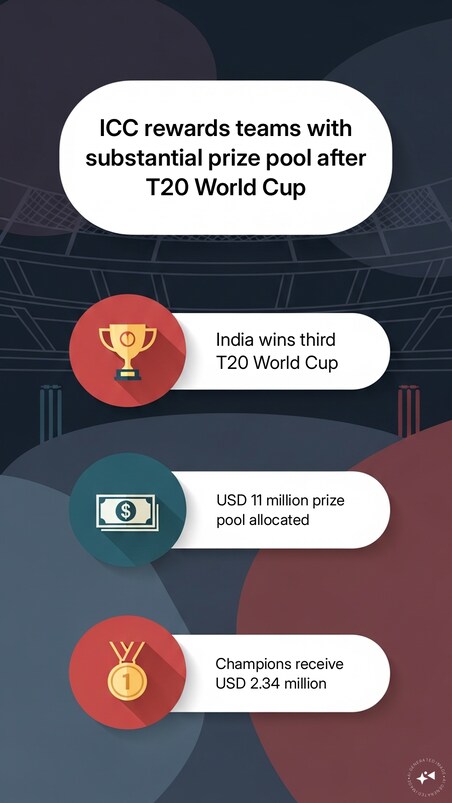Rs 101 Crore Prize Pool: How Much Cash India Will Pocket For Winning ...