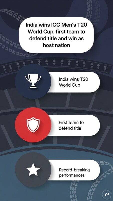 FIFA President Congratulates India For Winning T20 World Cup 2026 ...