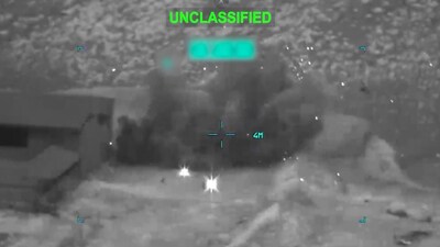 US Releases Footage Of Iranian Military Targets Blown Up In Precision ...