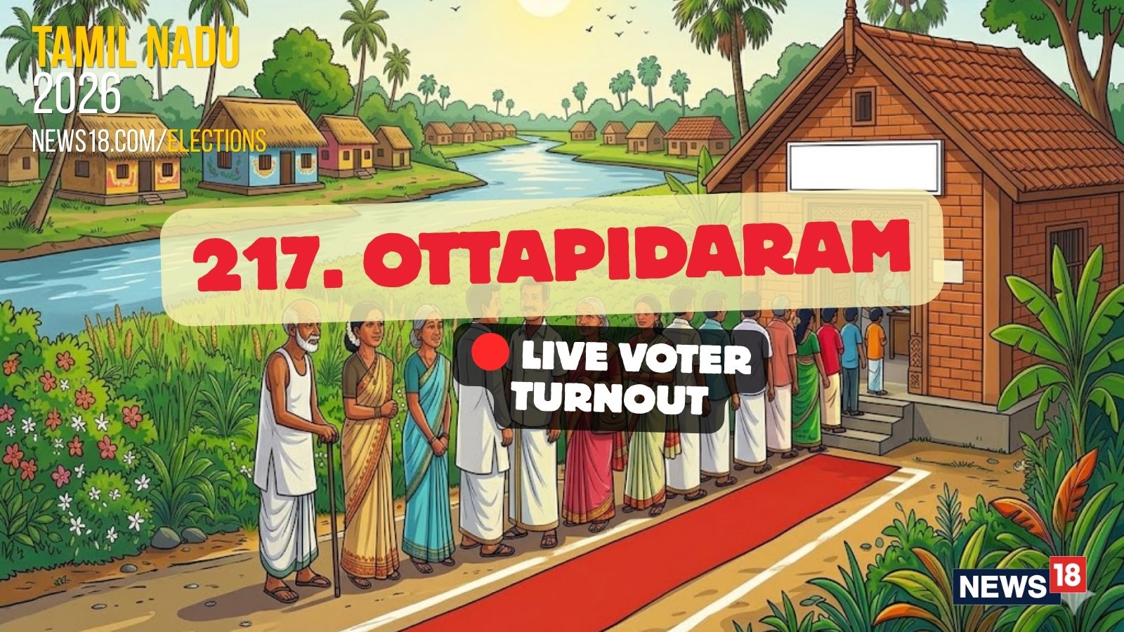 78.95 Per Cent Voter Turnout At Ottapidaram Assembly Constituency Till ...