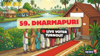 89.46 Per Cent Voter Turnout At Dharmapuri Assembly Constituency Till 7 ...