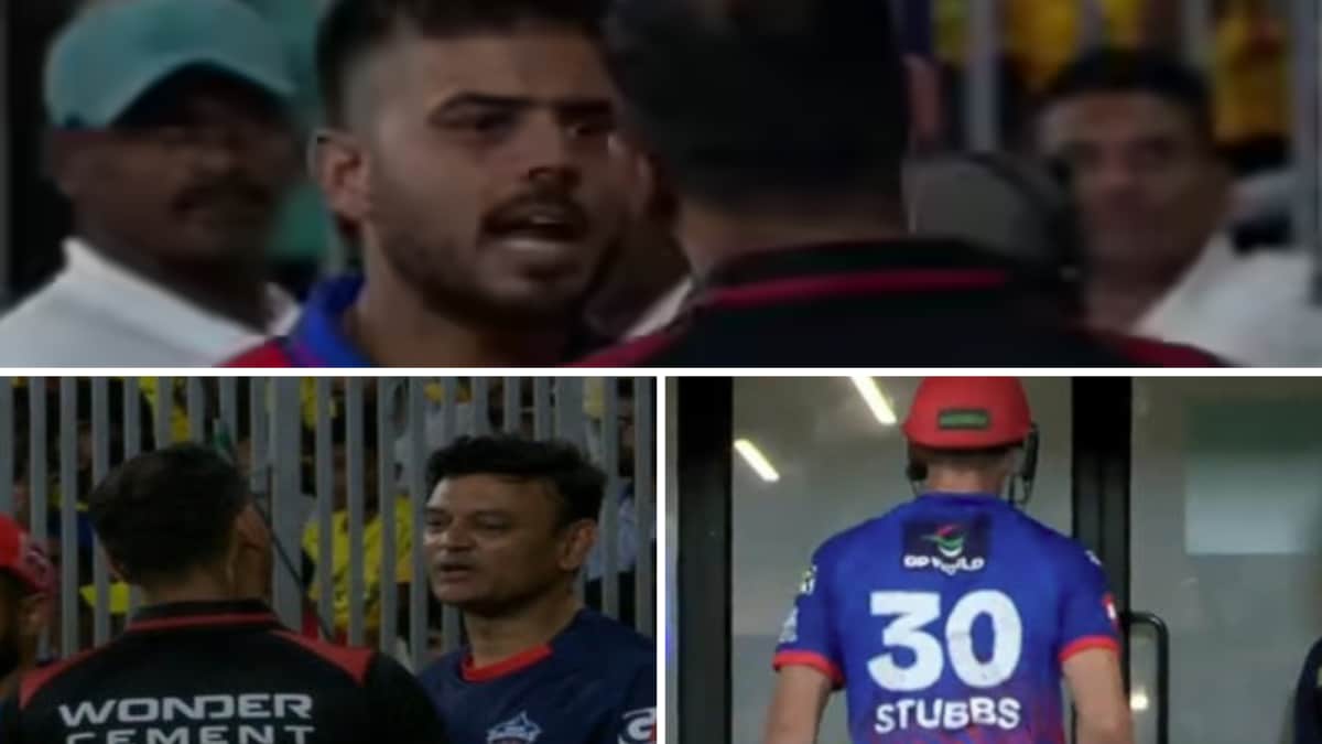 Controversy In CSK Vs DC IPL Match: Nitish Rana Clashes With Umpire ...