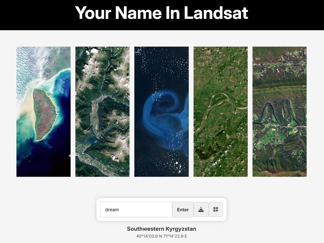 This Viral NASA Tool Transforms Your Name Into Breathtaking Satellite ...