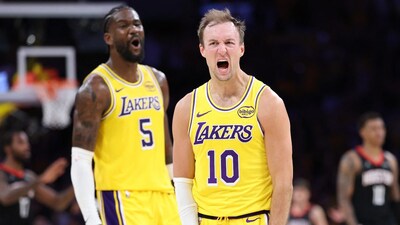 NBA Playoffs: Luke Kennard Goes Ballistic As Lakers Thump Durant-less ...
