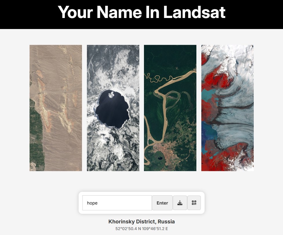 This Viral NASA Tool Transforms Your Name Into Breathtaking Satellite ...