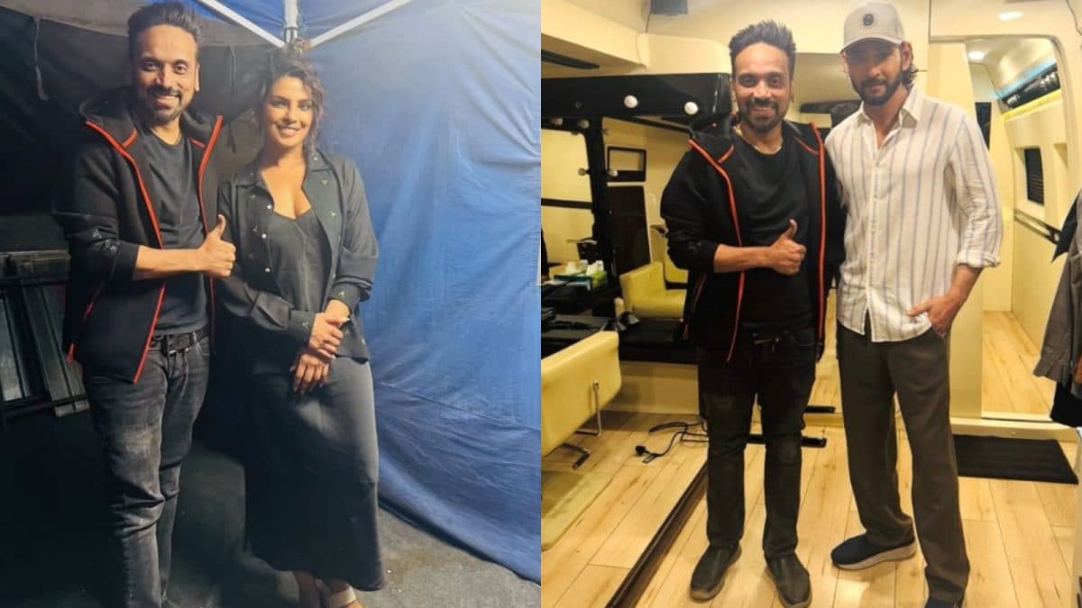 Priyanka Chopra And Mahesh Babu's Photos With Choreographer Bosco ...