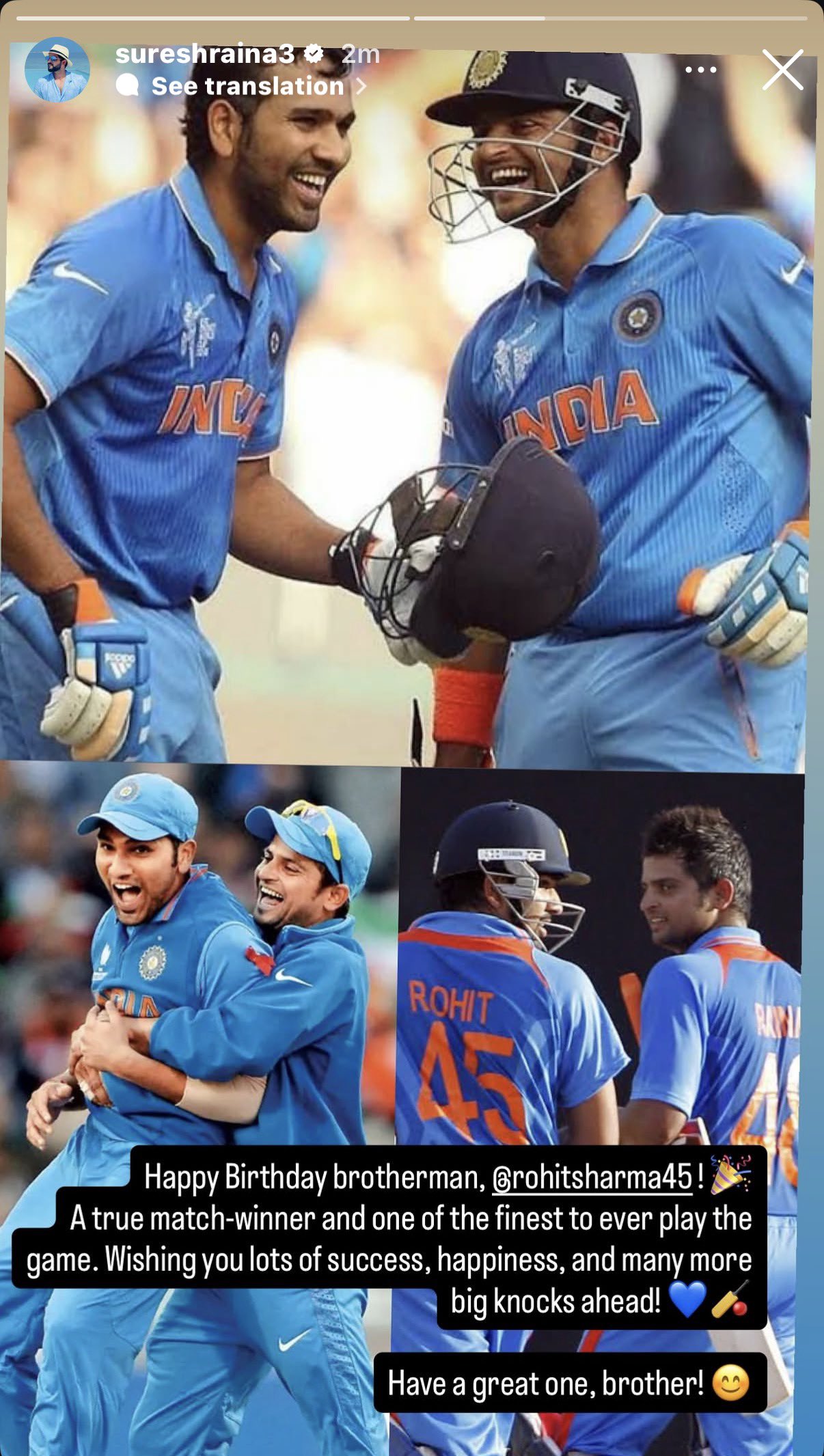 Rohit Sharma Birthday: As 'Hitman' Turns 39, Indian Cricket Stars Wish ...