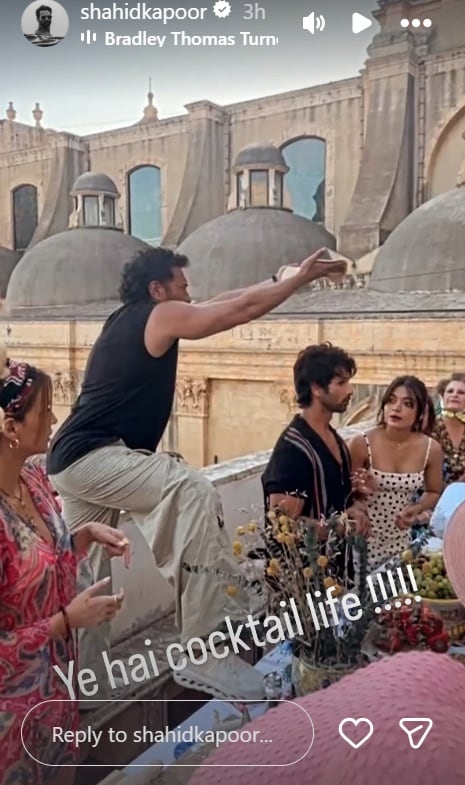 'The Party It Was': Shahid Kapoor Drops BTS Glimpse From Cocktail 2 ...