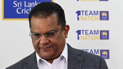 Sri Lanka Cricket President Shammi Silva, Executive Committee Members ...