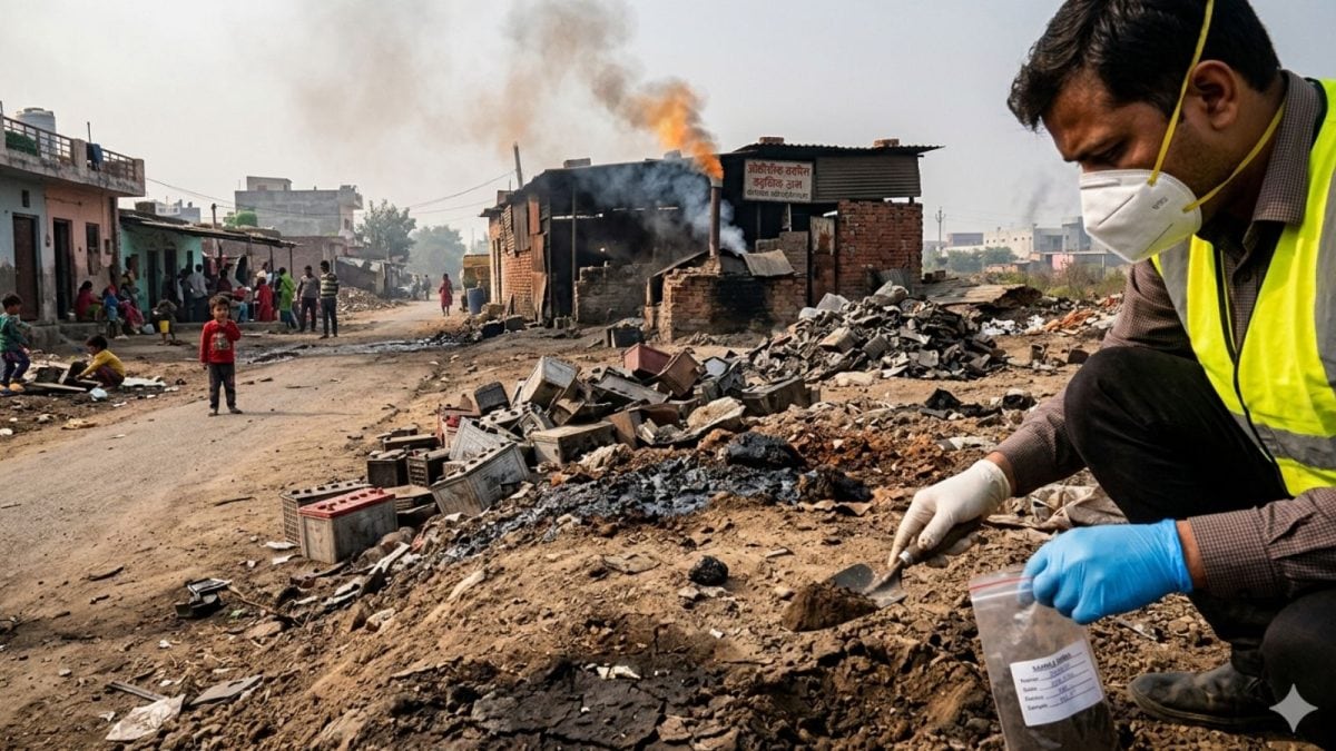 Delhi-NCR Soil Turns Toxic: Report Flags High Lead Contamination Near ...