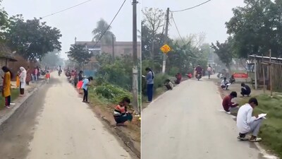'Where Open Air Is The Classroom': Roadside Test In Bihar Goes Viral On ...