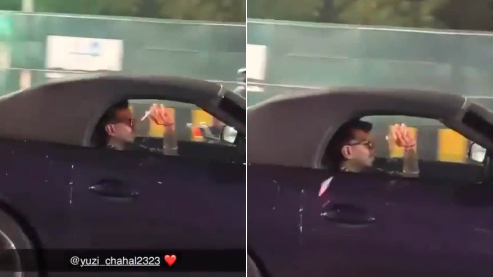 Yuzvendra Chahal Viral Clip Shows 'Smoking And Littering' From Luxury ...
