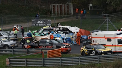 Tragedy At Nürburgring: Racing Driver Dies In Horror Seven-Car Crash ...